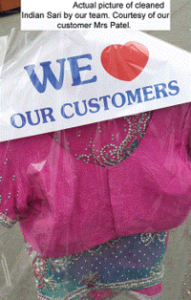 Premier Dry Cleaning Services quality and customer comes first